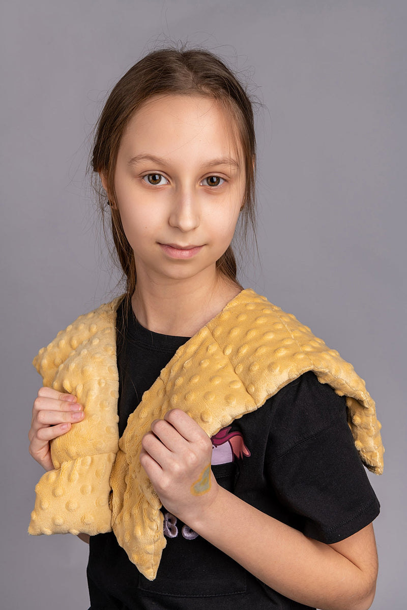 Long Minky Weighted Collar - Made to order