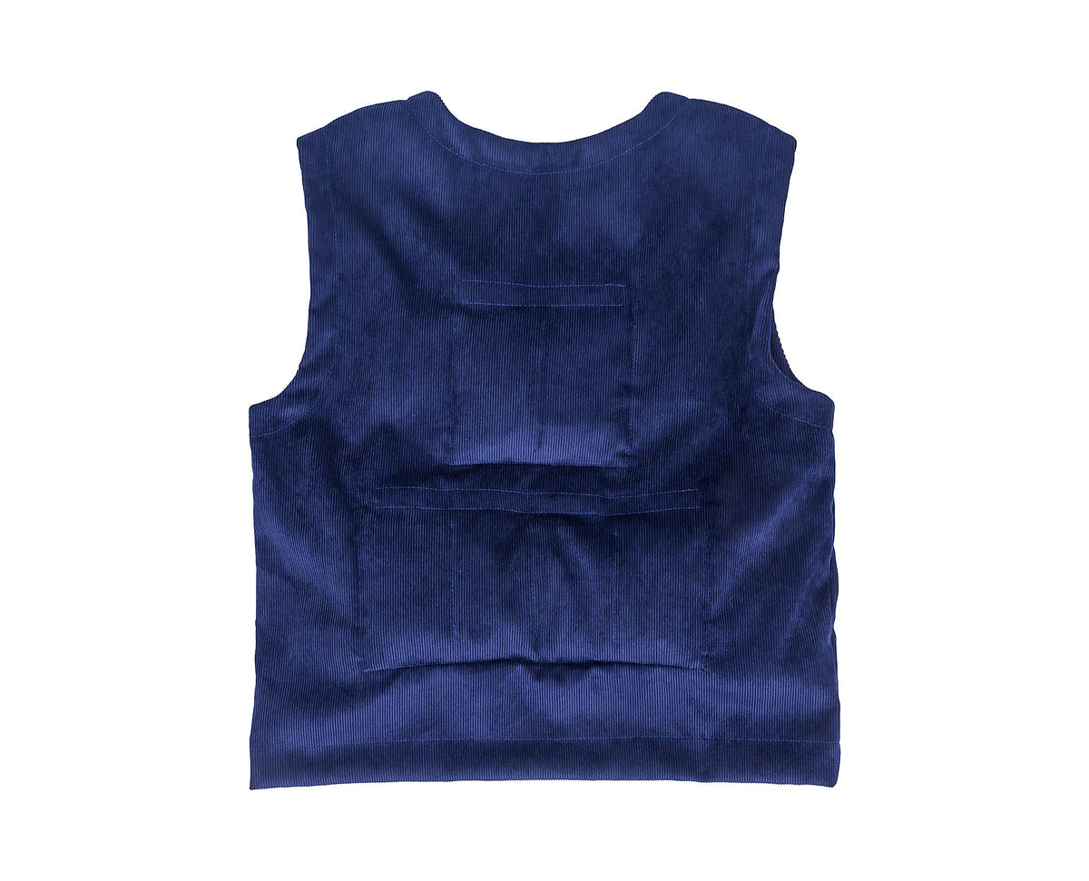 Navy Blue Weighted Therapy Vest